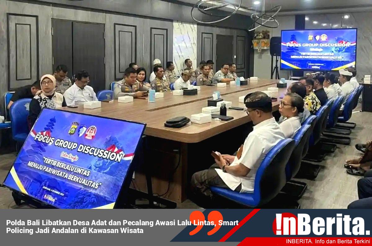 Polda Bali Libatkan Desa Adat dan Pecalang Awasi Lalu Lintas, Smart ...
